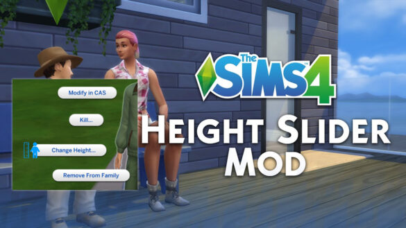 Height, Sliders, and Gradual Growth Mod - Sims 4 Update