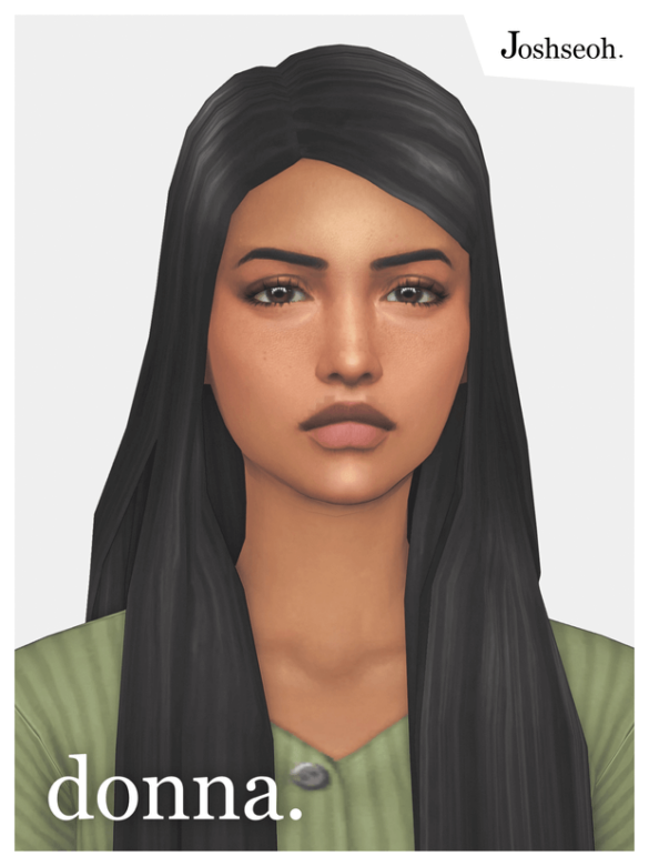Donna Hair - Sims 4 Update