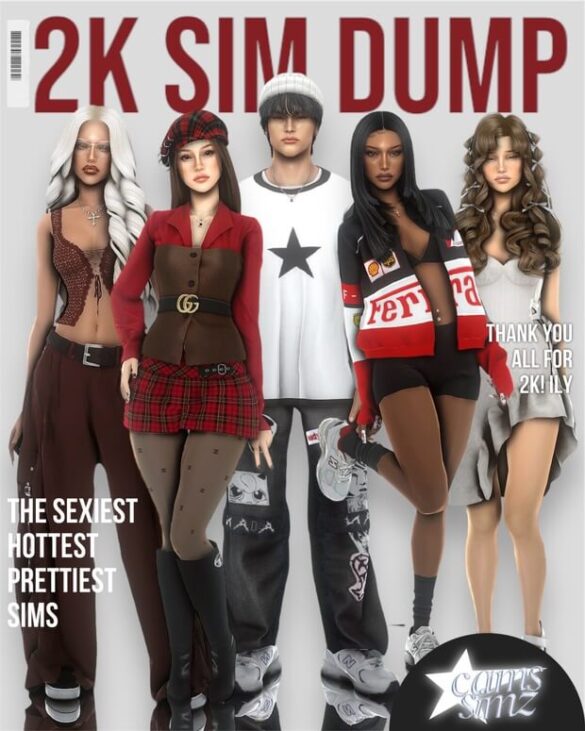 2K SIM DUMP - Sims 4 Update