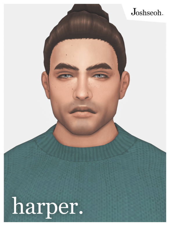 Harper Hair (Hair Commissions) - Sims 4 Update