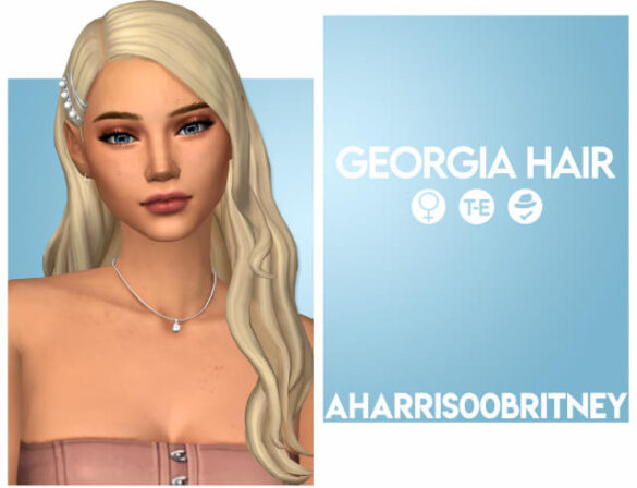 aharris00britney Georgia Hair - Sims 4 Update