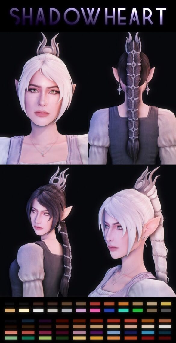 SIMANDY_Shadowheart_Hair - Sims 4 Update
