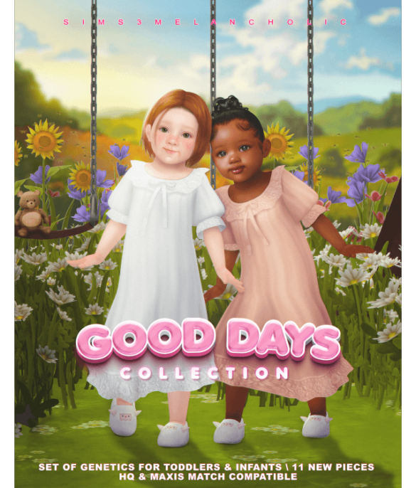 baby skin Genetics for Toddlers & Infants - Sims 4 Update