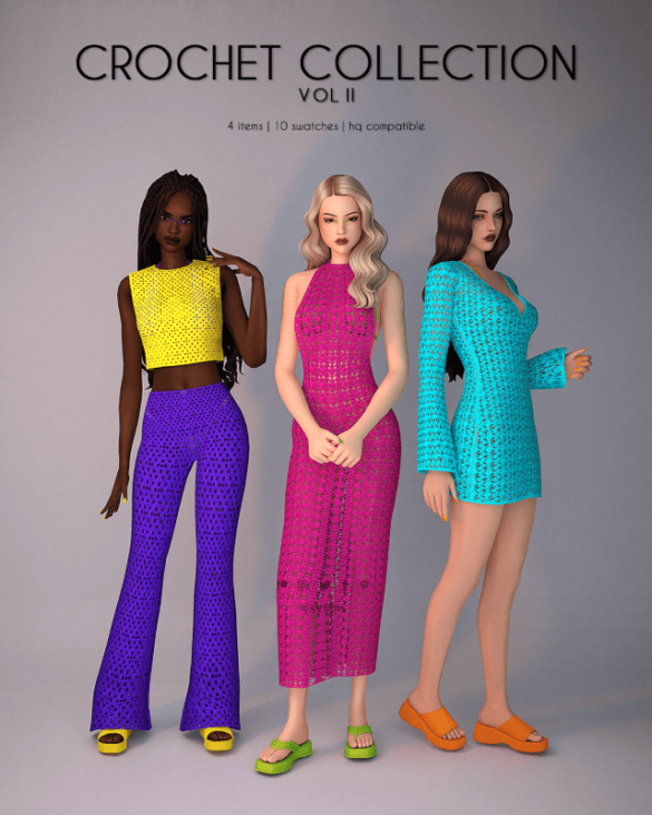 Crochet Collection Vol II - Sims 4 Update