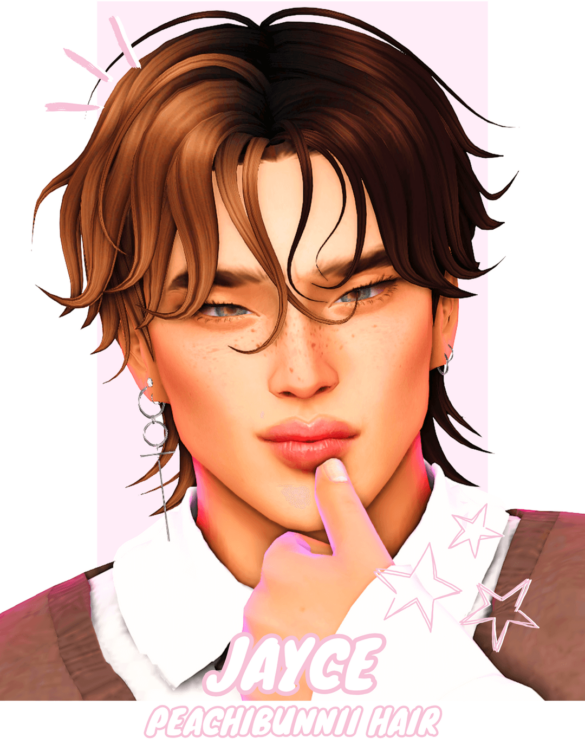 Jayce Hair - Sims 4 Update