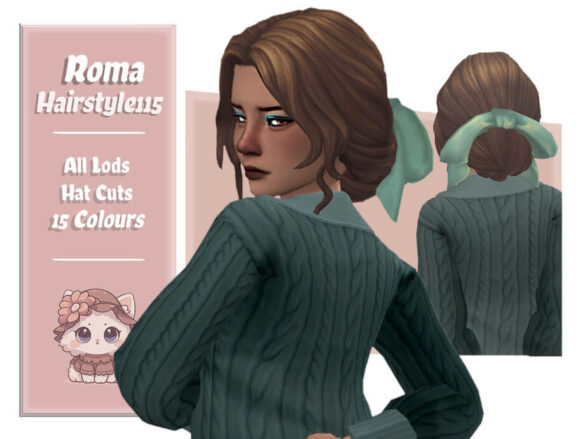 Roma Hairstyle (Children) - Sims 4 Update