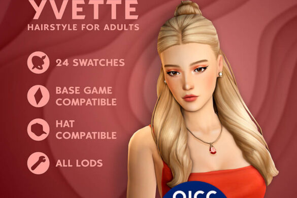 Ronan Hair - Sims 4 Update